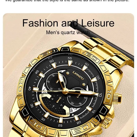 Accessories | Liandu Top Brand Luxury Men Fashion Quartz Watch | Poshmark